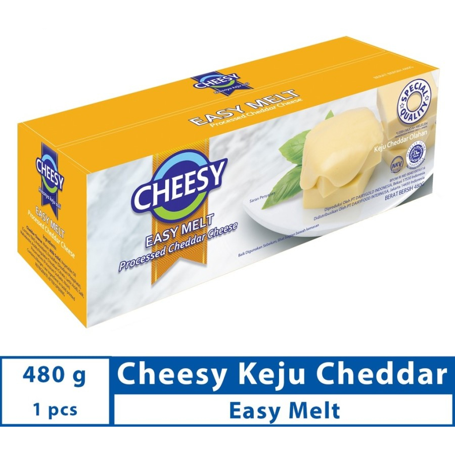 Jual Cheesy Easy Melt 480 Gram Keju Meleleh WJM Shop | Shopee Indonesia