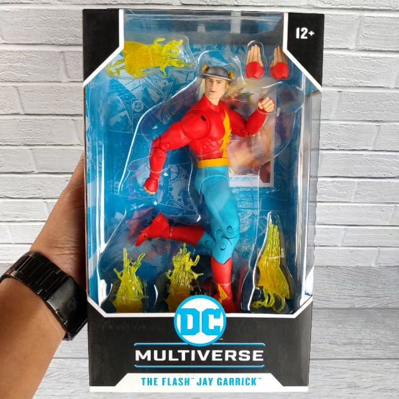Jual DC MULTIVERSE MCFARLANE THE FLASH AGE JAY GARRICK ACTION FIGURE ...