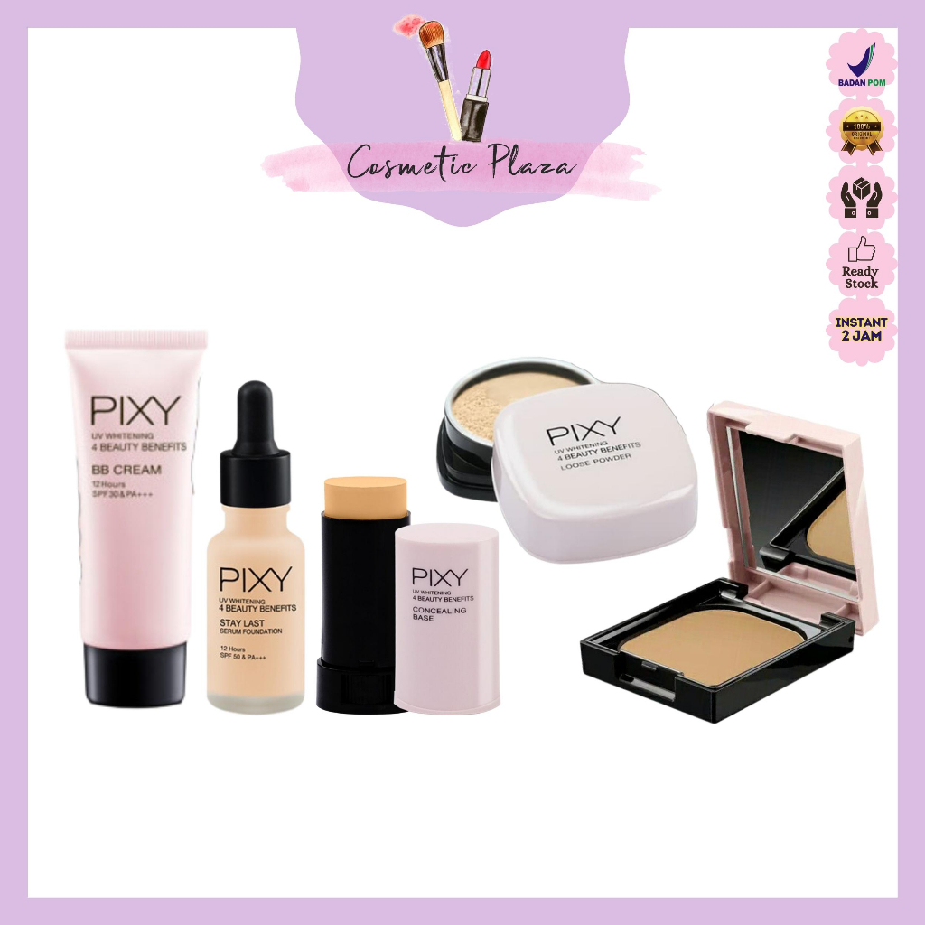 Jual PIXY 4 Beauty Benefits Series Loose Powder | TWC Perfect Last | BB ...