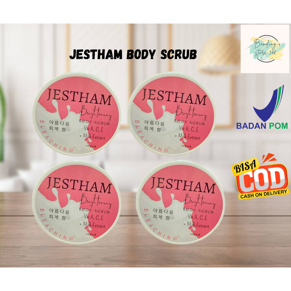 Jual JESTHAM BLEACHING SCRUB 100 GRAM | JESTHAM BLEACHING SCRUB ...