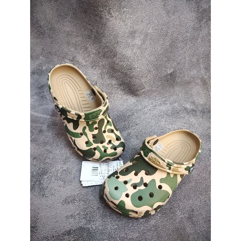 Jual Sandal Crocs Classic Marbled Clog/Classic Army/Sandal Crocs/sandal ...