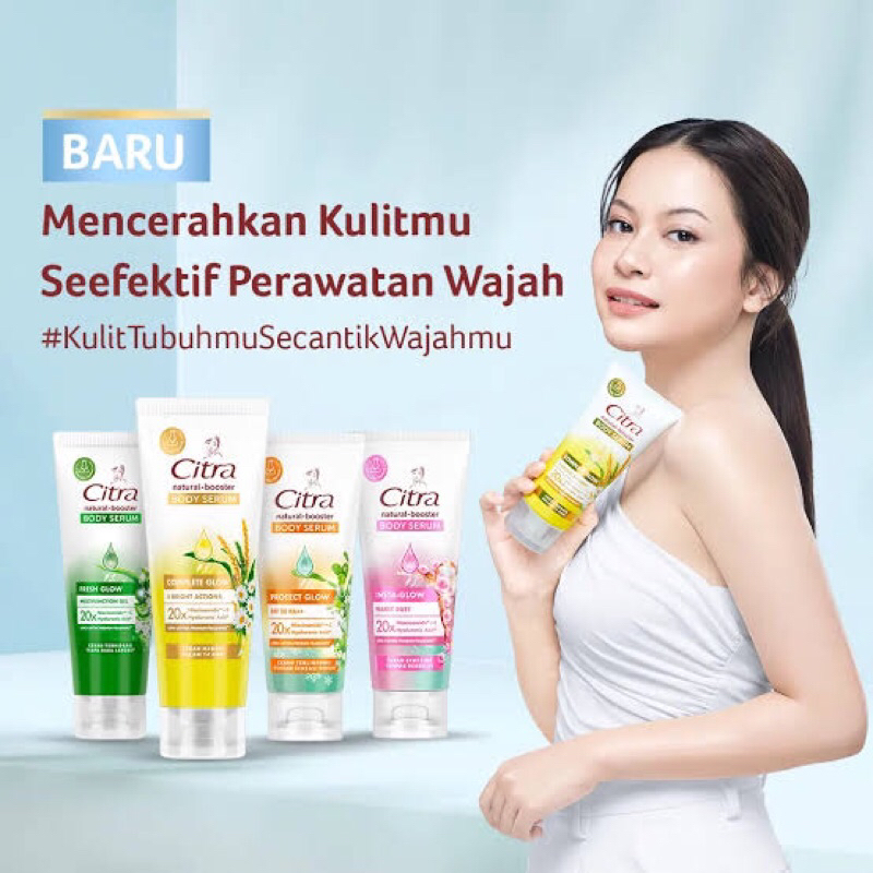 Jual Citra Natural Booster Body Serum | Shopee Indonesia