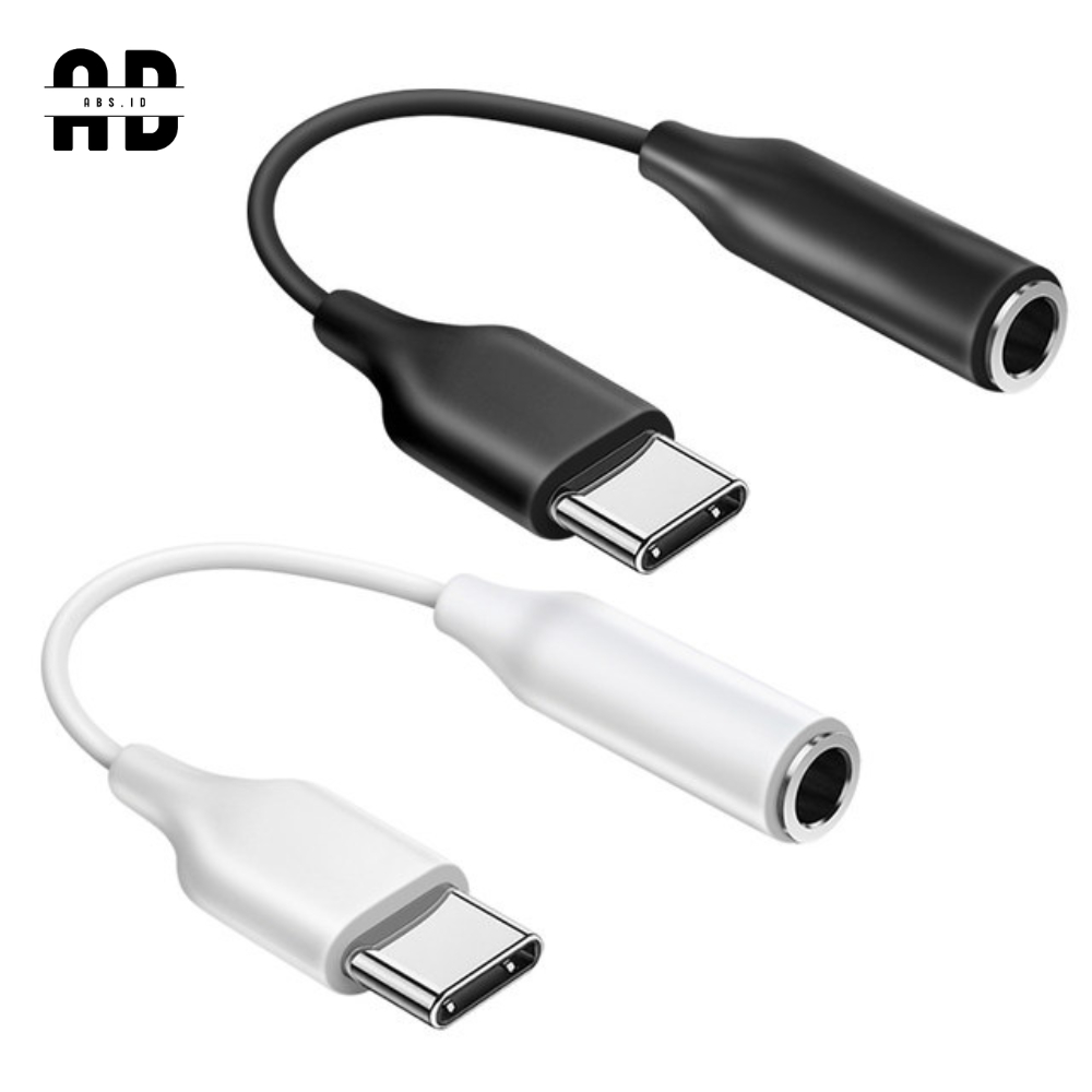 Jual ABS - Adaptor converter type c to jack 3.5 mm HEADSET SPLITTER ...