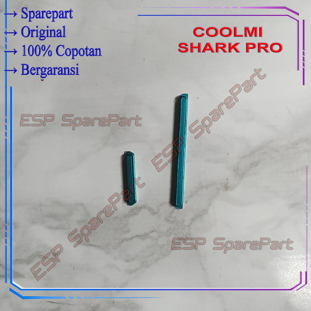 Jual Tombol luar power dan volume coolmi shark pro copotan | Shopee ...