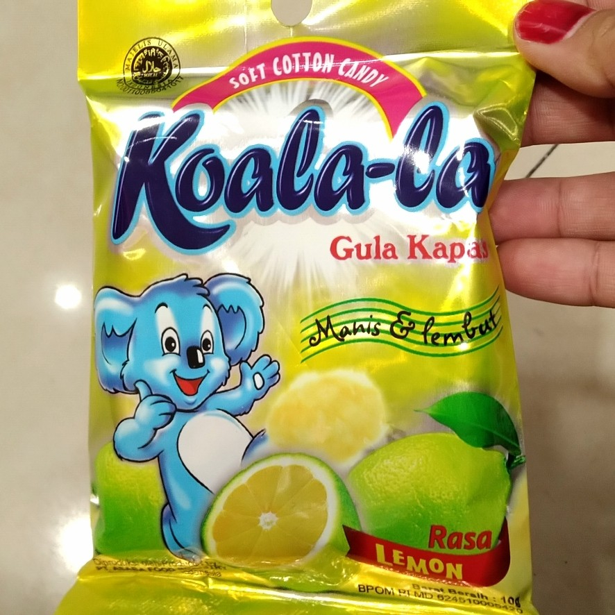 Jual Koala-La / Koalala Soft Cotton Candy 10gr / Permen Gula Kapas ...