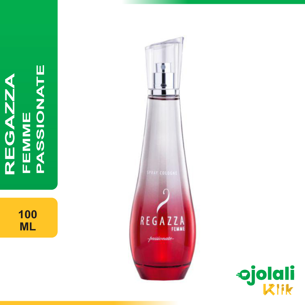 Jual Regazza Spray Cologne Passionate (Red, 100ml) | Shopee Indonesia