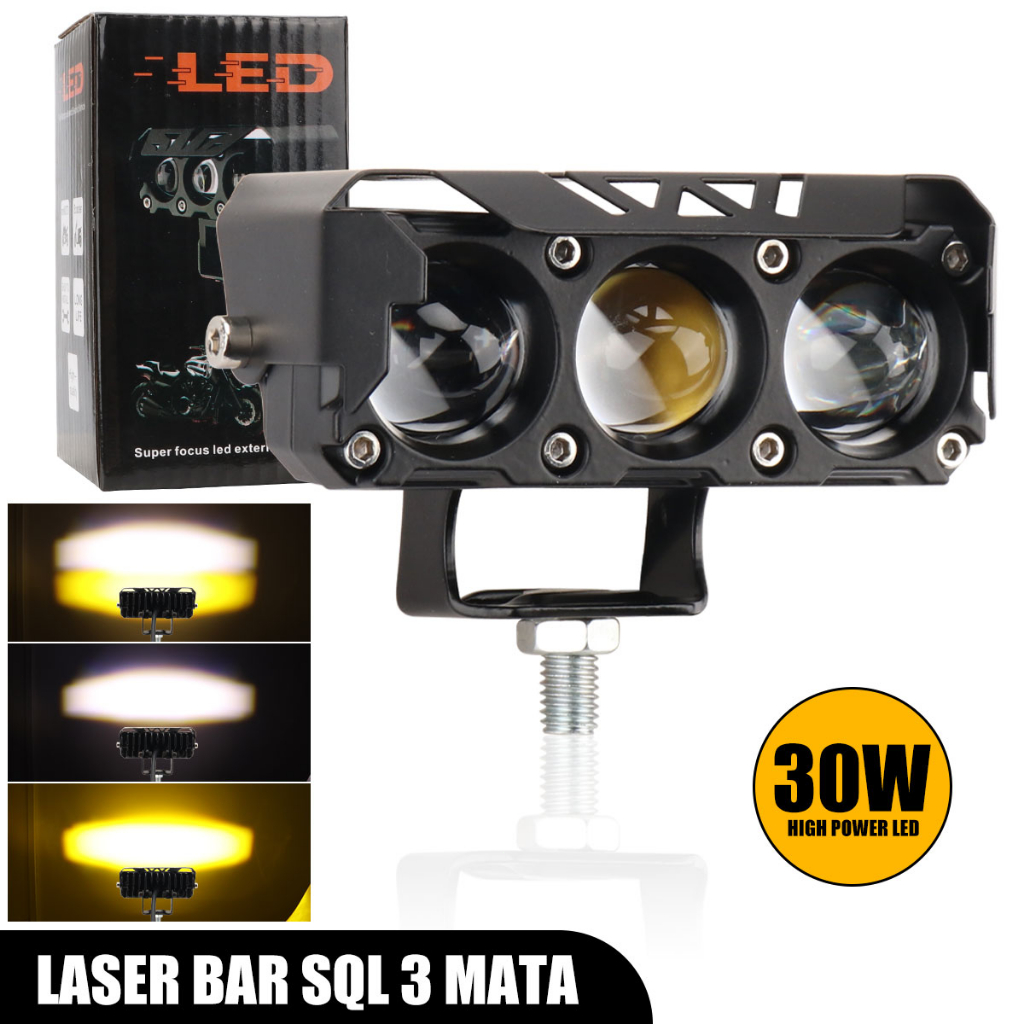Jual Headlamp Lampu Sorot Sepeda Motor Led Lampu Tembak Laser Led Mini ...