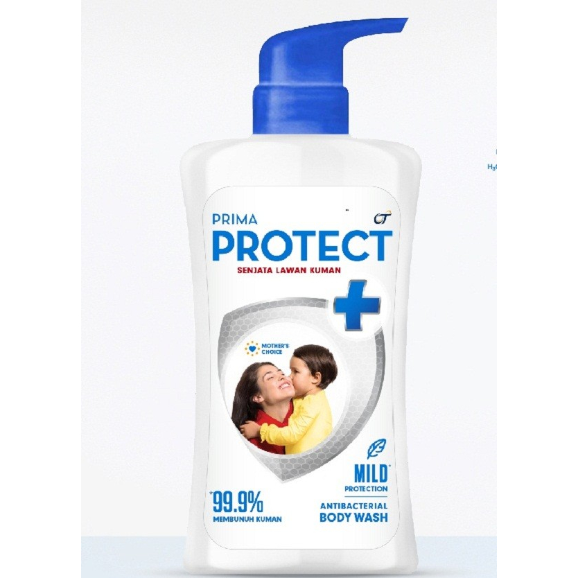 Jual PRIMA PROTECT+ Antibacterial Body Wash Mild 500ML | Shopee Indonesia