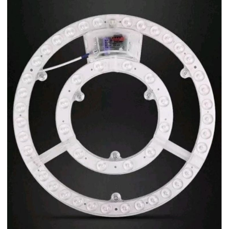 Jual Modul Lampu LED Ring Panel Bulat 36W 48W 220V / Lampu Modul Plafon 3warna | Shopee Indonesia