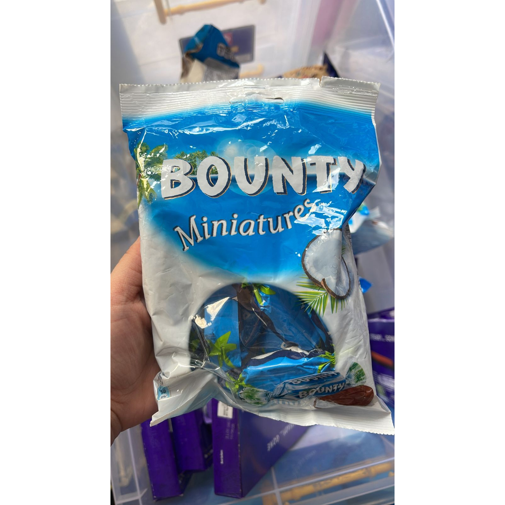 Jual BOUNTY MINIATURES 150gr - COKELAT ISI KELAPA | Shopee Indonesia