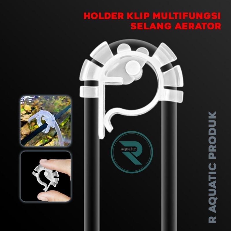Jual holder klip selang aerator CO2 multifungsi U pipe | Shopee Indonesia