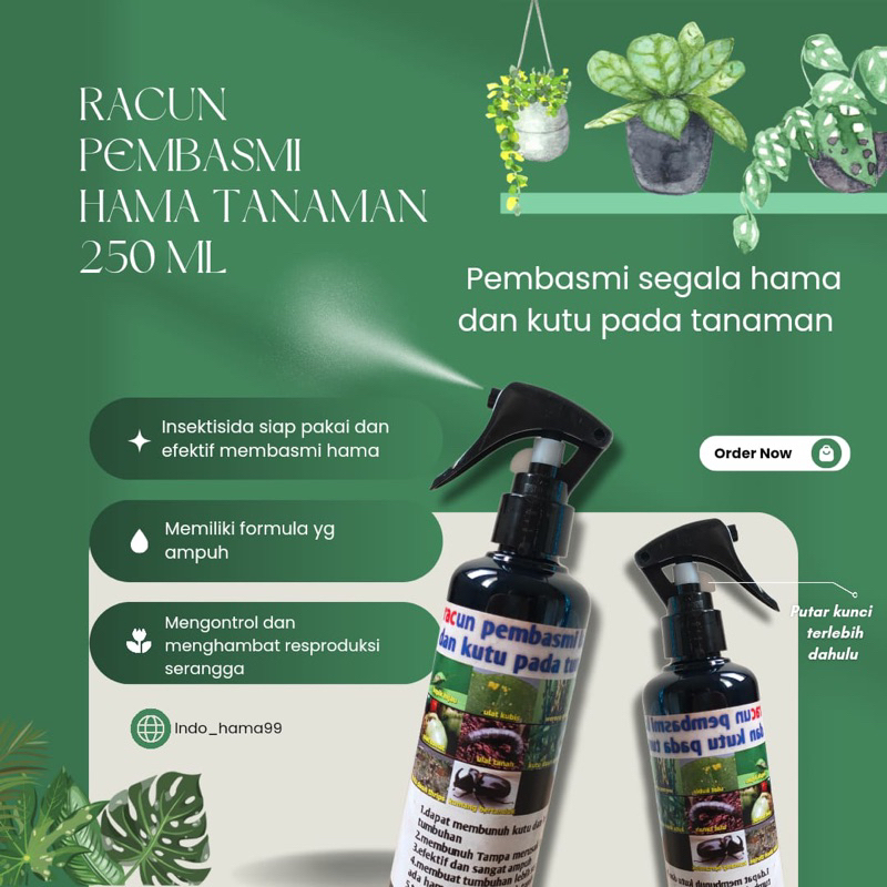 Jual siap pakai pembasmi hama daun dan tanaman seperti kutu putih dan ...