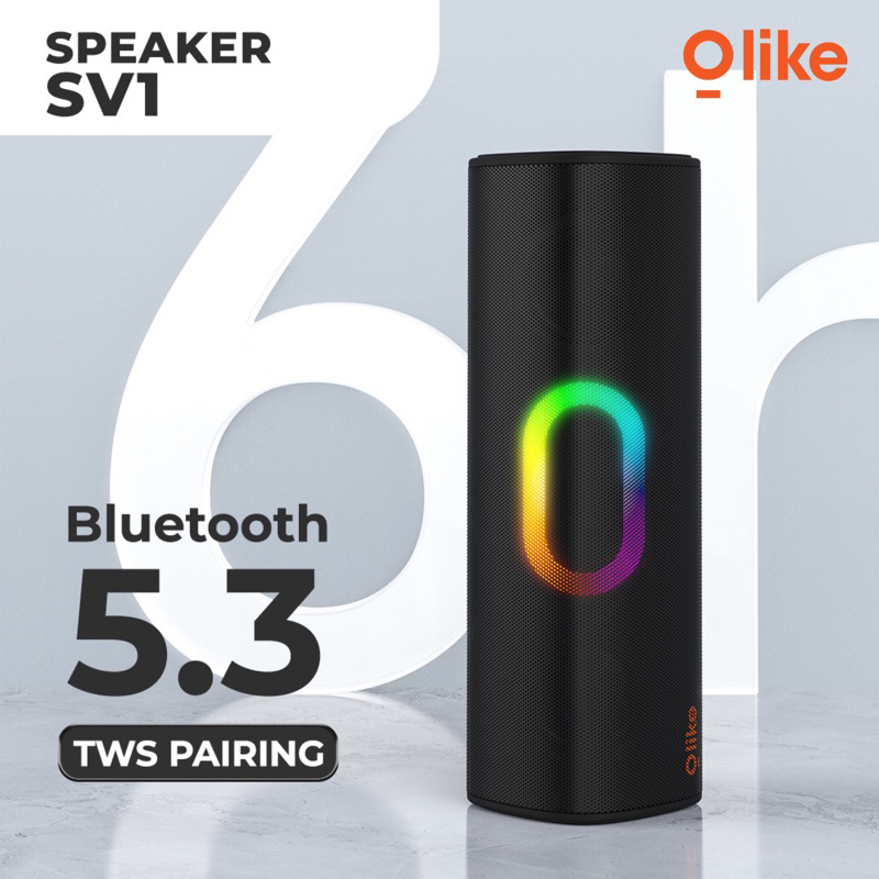 Jual OLIKE SV1 SPEAKER BLUETOOTH PORTABLE STEREO TWS WIRELESS SPEAKER ...