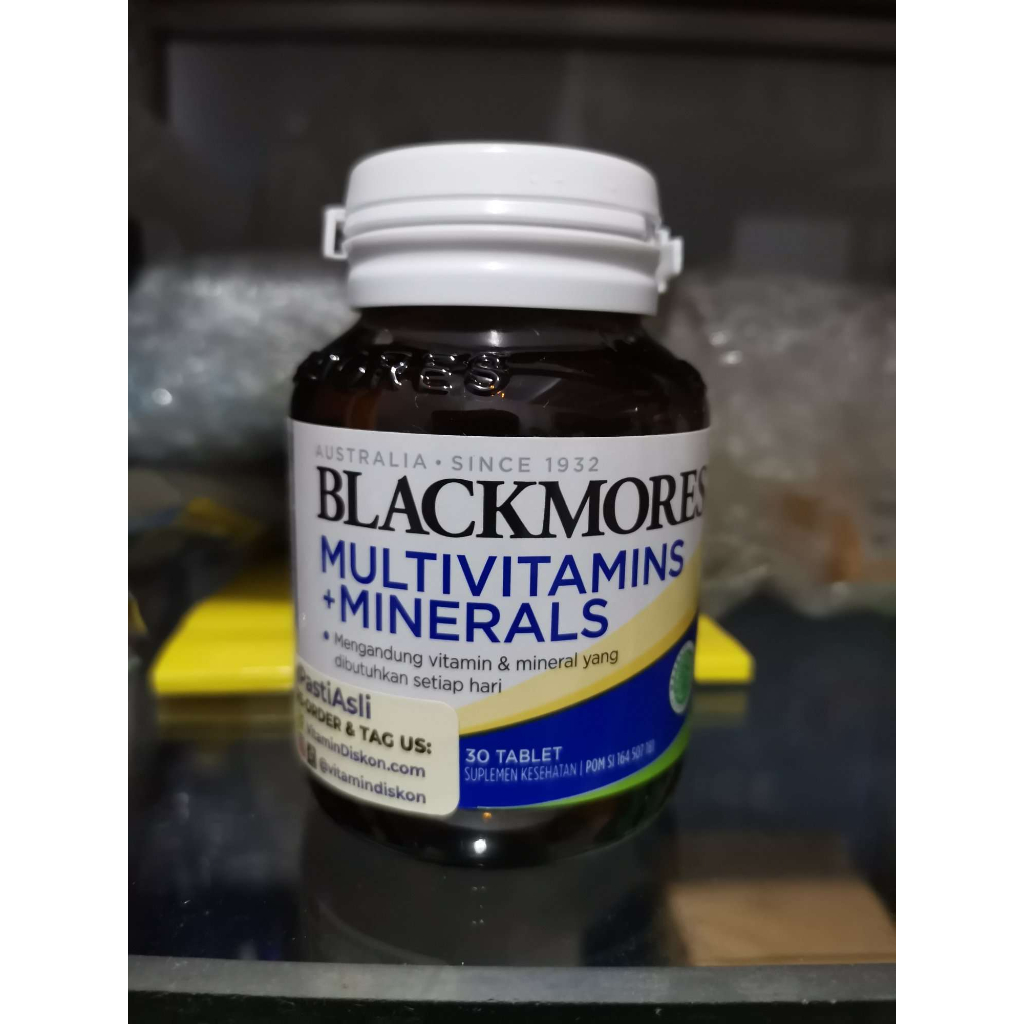 Jual Blackmores Multivitamins + Minerals 30 Tablet / Multivitamin | Shopee Indonesia