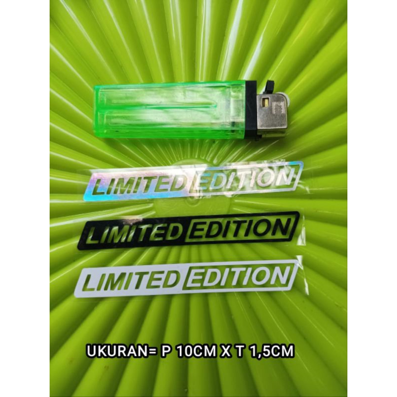 Jual stiker limited edition | Shopee Indonesia