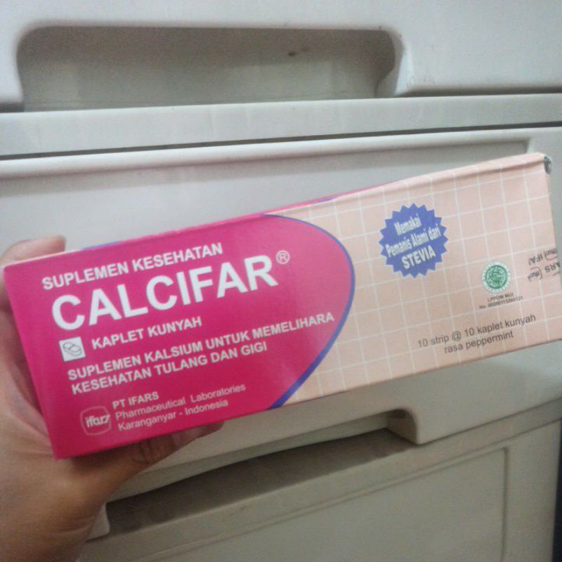 Jual CALCIFAR kaplet kunyah peppermint kalsium tulang gigi anak dewasa ... Jual CALCIFAR kaplet kunyah peppermint kalsium tulang gigi anak dewasa ...