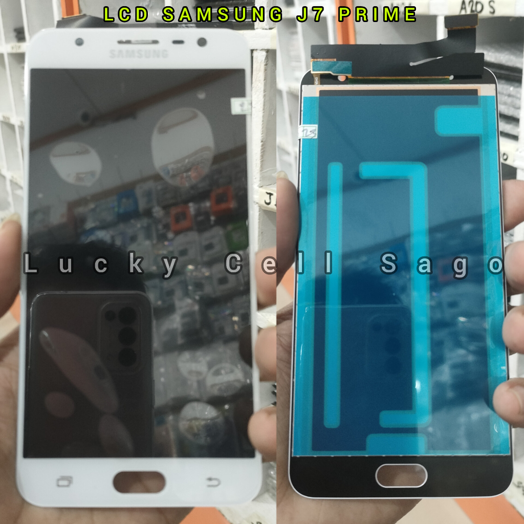 Jual LCD SAMSUNG J7 PRIME HITAM & PUTIH ORIGINAL LF | Shopee Indonesia