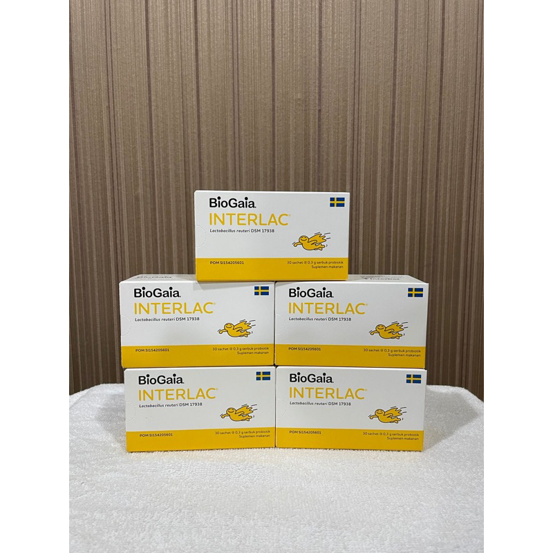 Jual Biogaia Interlac mini | 30 sachet | Shopee Indonesia