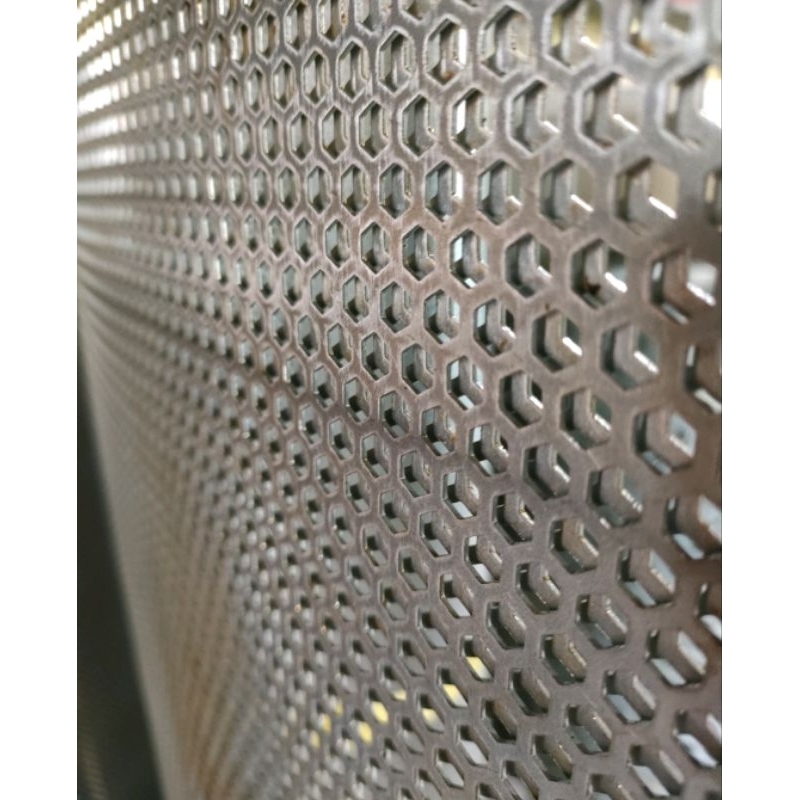 Jual Ram besi miniaturan motif hexagonal uk.100x25cm | Shopee Indonesia