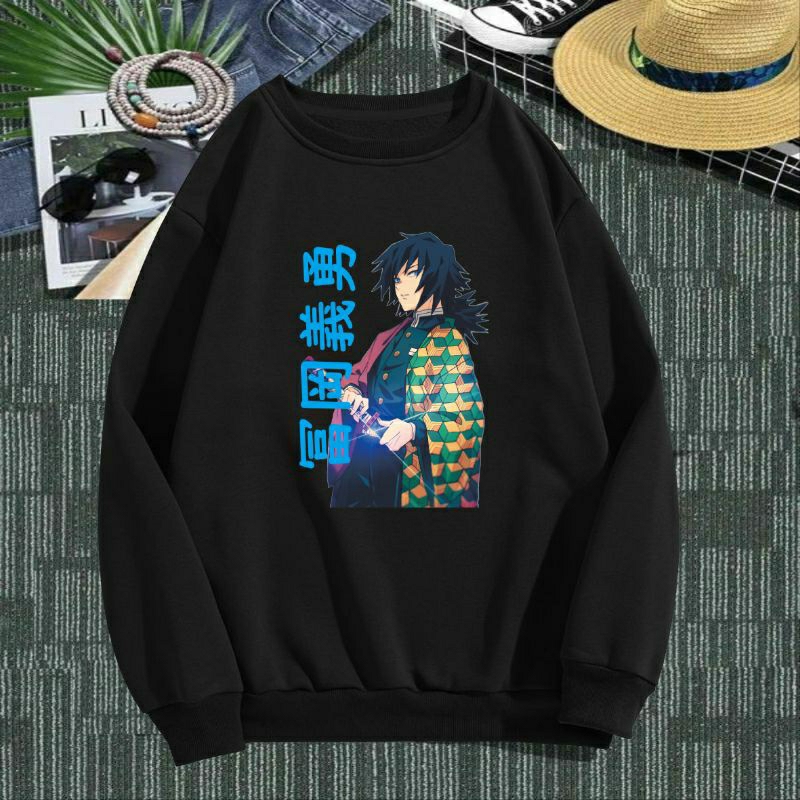 Jual Sweater Giyu Tomioka Demon Slayer Kimetsu No Yaiba Anime Manga ...