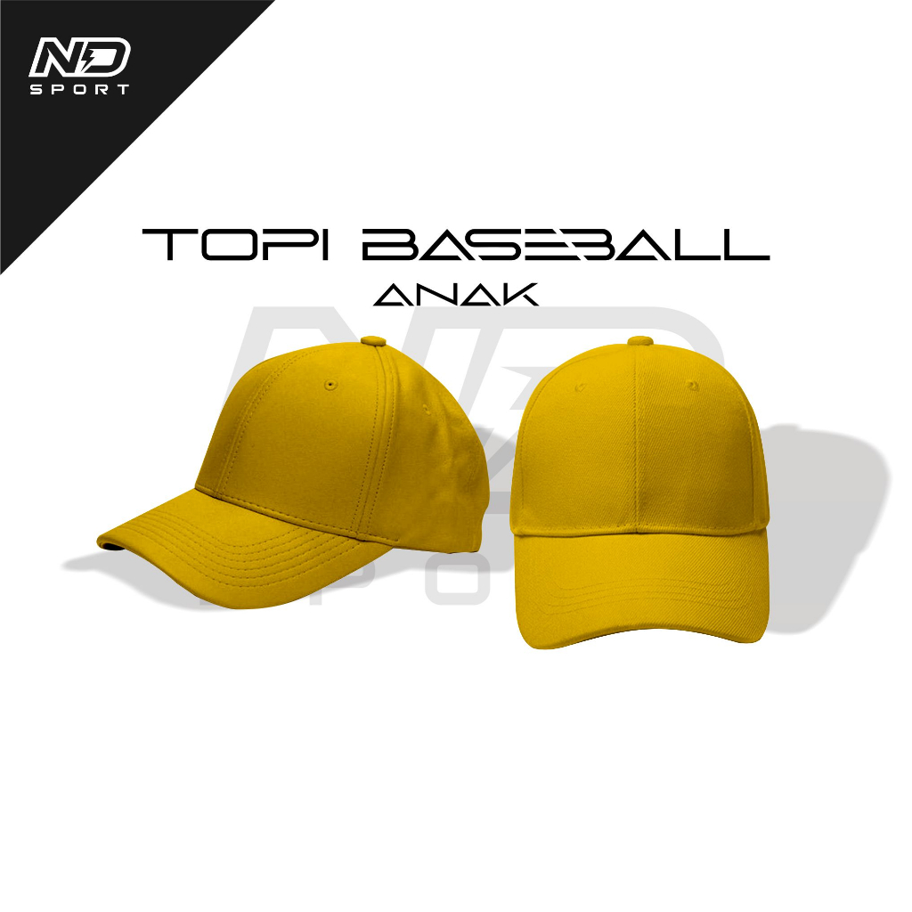 Jual TOPI Polos anak Pria Wanita topi baseball Cowok Premium Distro ...