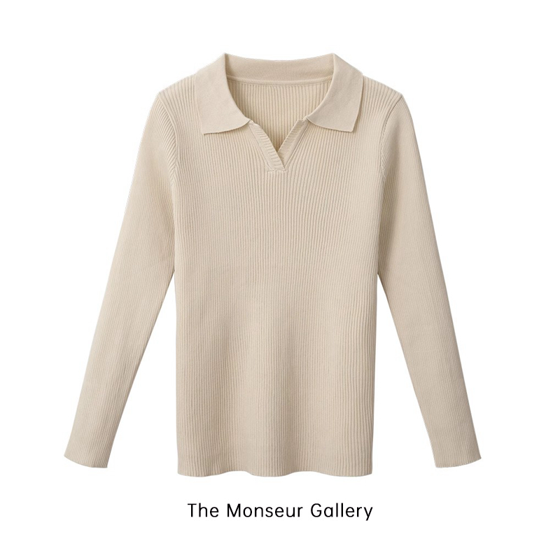Jual The Monseur Gallery Kaos Rajut Polos Wanita Lengan Panjang Korean ... Jual The Monseur Gallery Kaos Rajut Polos Wanita Lengan Panjang Korean ...