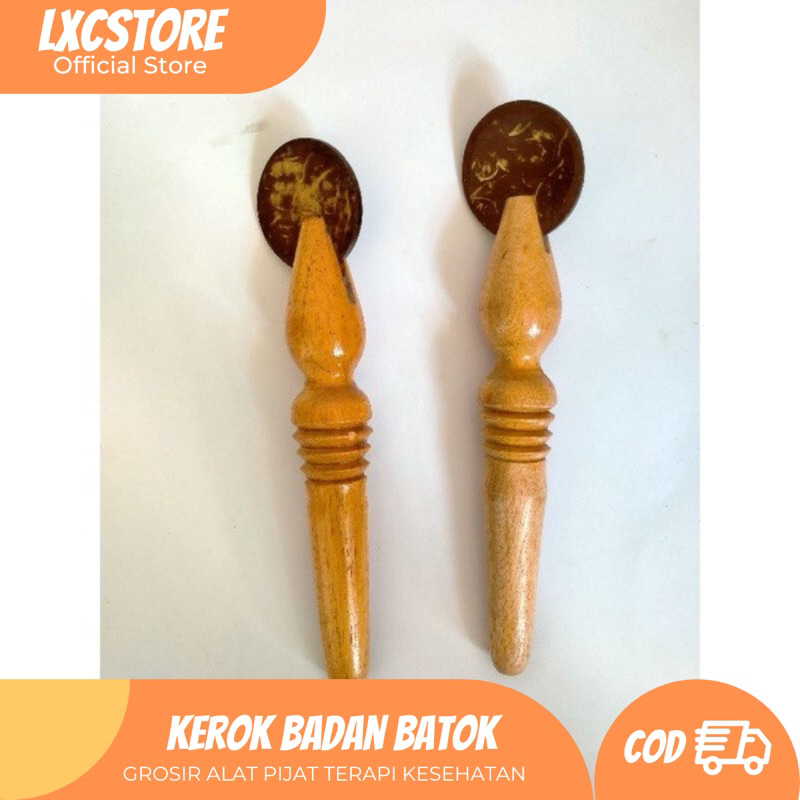 Jual alat pijat refleksi / kerok kerokan tradisional kelapa batok ...