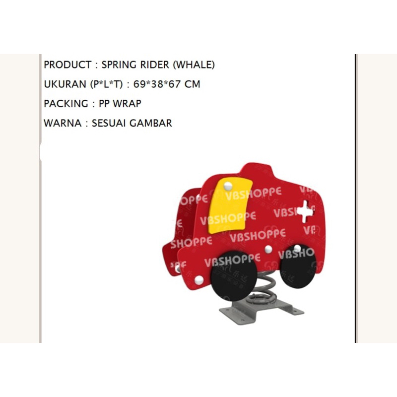 Jual JUMBO FREE MANDI BOLA KUDA KUDAAN SPRING RIDER MOBIL MOTOR JUNGKAT ...