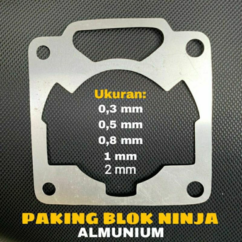 Jual Paking Blok Ninja Almunium / Packing Perpak Gasket Blok Ninja ...
