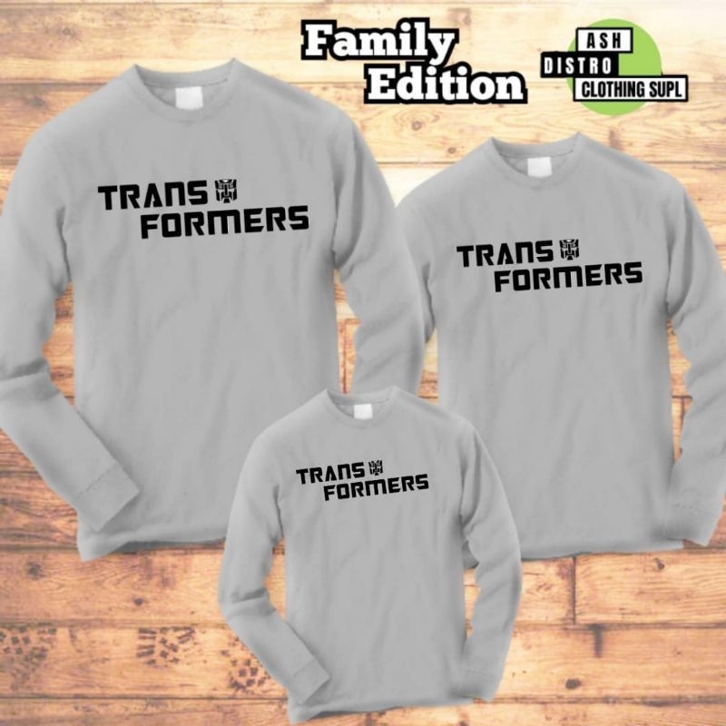 Jual Baju couple keluarga lengan panjang / kaos kapel ayah ibu anak ...