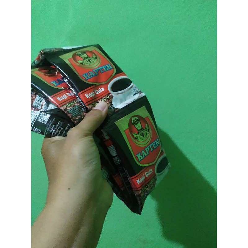 Jual kopi kapten 2in1/kapten kopi plus gula renceng | Shopee Indonesia