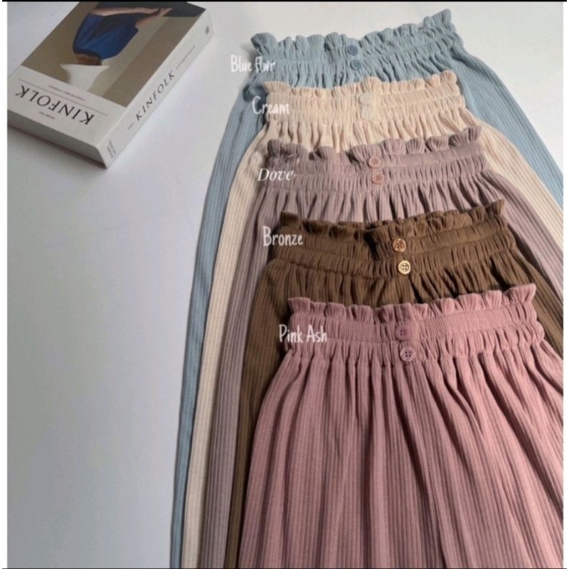 Jual Kulot Knit Anak Kancing 2 ( Usia 5-10 Tahun ) | Shopee Indonesia