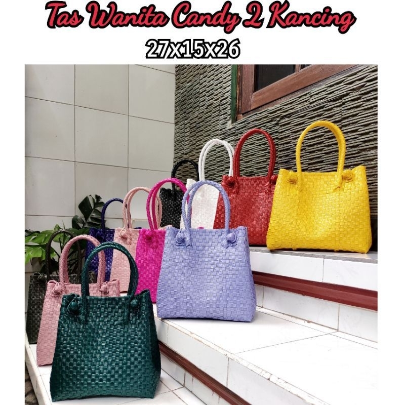 Jual Tas Jali Premium/ Tas Anyaman Jali/ Tas Wanita/ Tas Anyaman Wanita ...