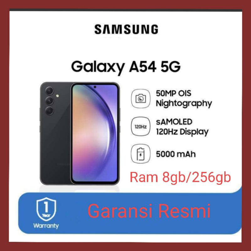 Jual Samsung Galaxy A54 5G Ram 8gb/256gb handphone android ( khusus ...