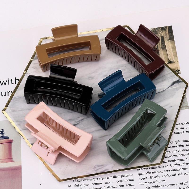 Jual JEPIT RAMBUT KOTAK BESAR (ANTI PECAH) • Jedai Ikat Rambut Hair Claws | Shopee Indonesia