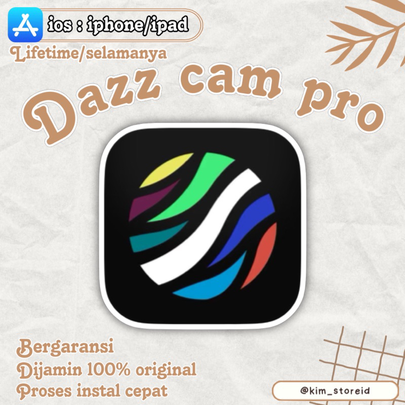 Jual Dazz Cam Pro IOS - Selamanya (ORIGINAL) | Shopee Indonesia