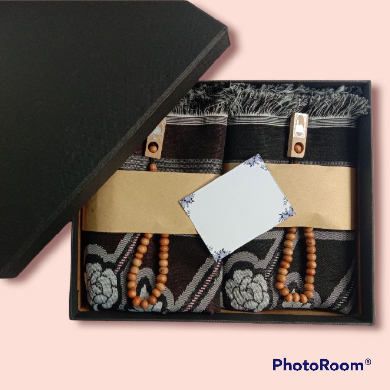 Jual SAJADAH PERNIKAHAN COUPLE GIFH BOX PREMIUM MEWAH HADIAH KADO ...