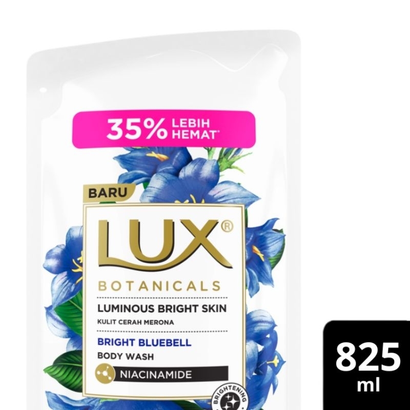 Jual Lux Bright Bluebell Niacinamide Body Wash 825ml | Shopee Indonesia