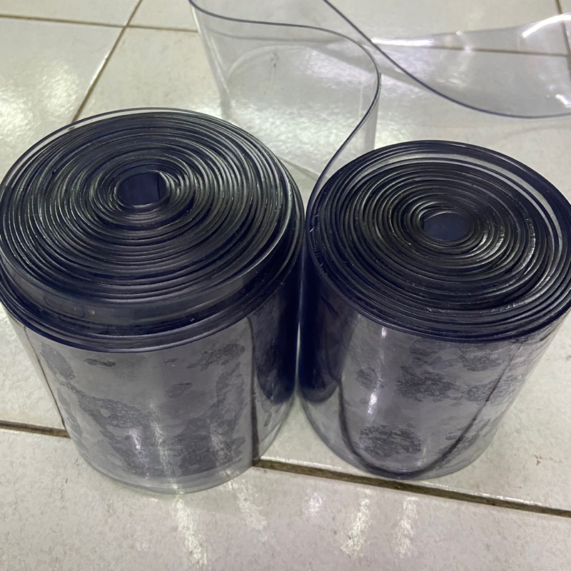Jual Pvc Strip Curtain | Tirai Plastik pvc Tebal 2mm x 10cm | Shopee ...