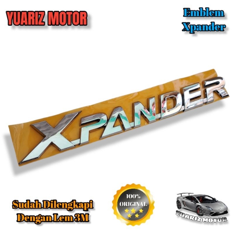 Jual EMBLEM XPANDER ORIGINAL MITSUBISHI XPANDER LOGO MERK TULISAN ...
