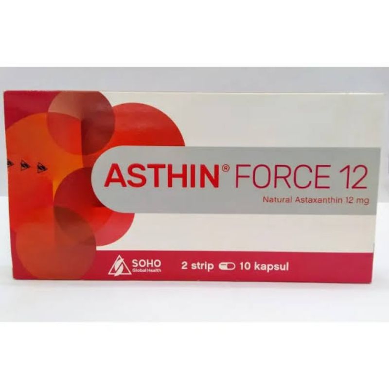 Jual Asthin force 12 box 20 kapsul suplemen antioksidan dan menjaga ...