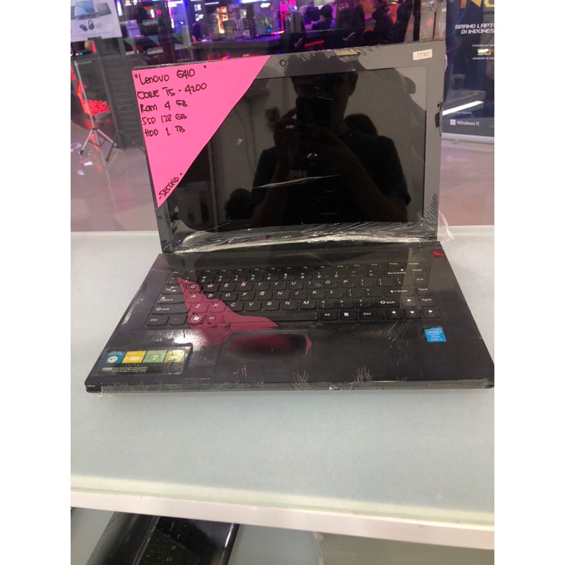 Jual Laptop Lenovo G410 i5-4200 RAM 4GB SSD 128GB HDD 1TB 2ND | Shopee ...