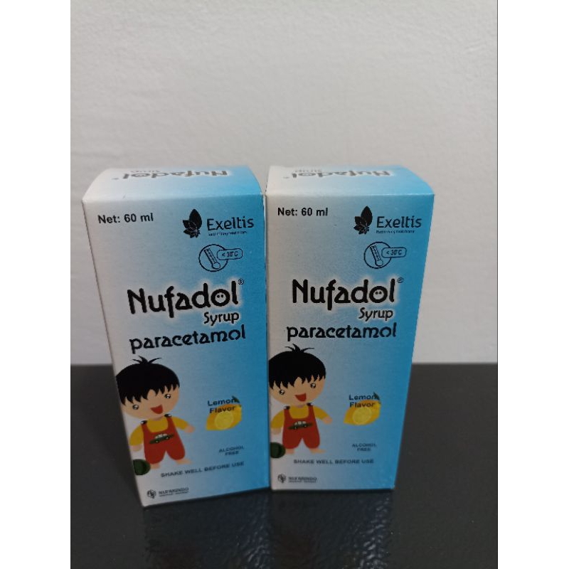 Jual Nufadol Paracetamol Sirup 60 ml | Shopee Indonesia