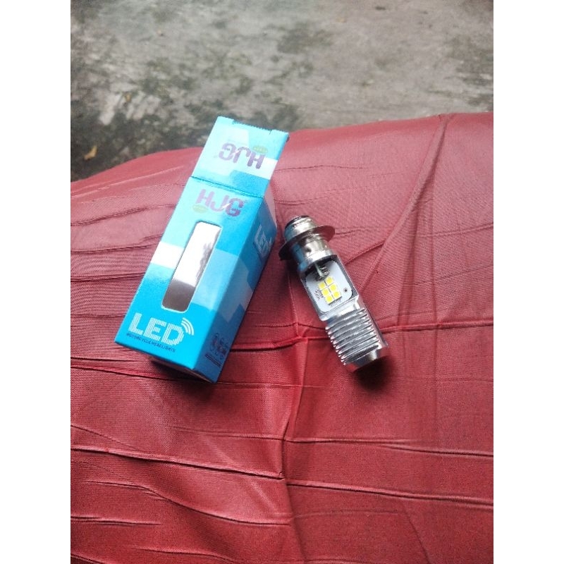 Jual lampu bohlam led h6 warna putih 6 titik | Shopee Indonesia