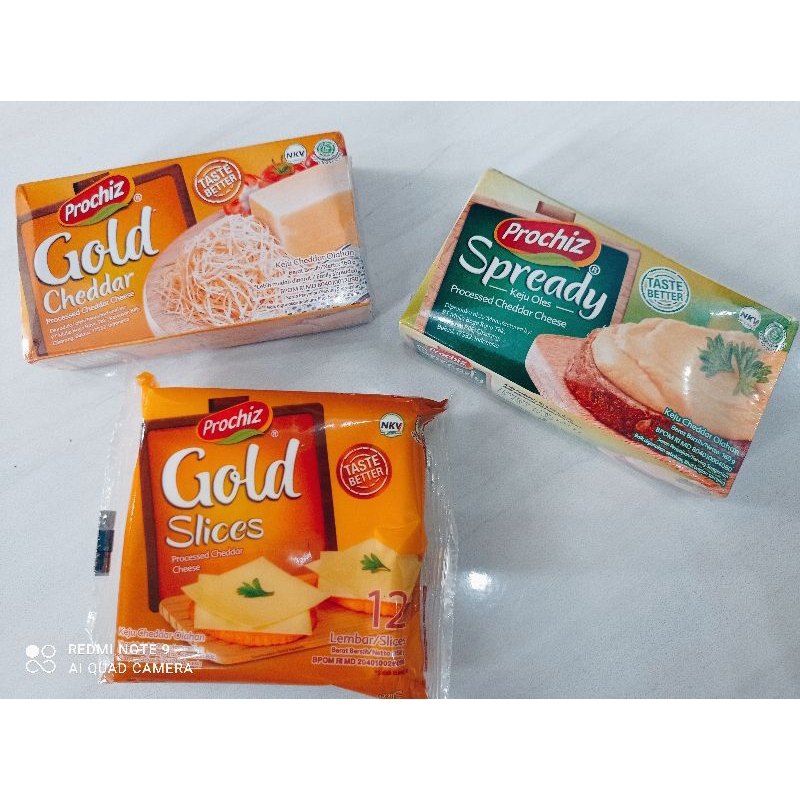 Jual Keju PROCHIZ GOLD / PROCHIZ Spready 160gr / Prochiz Gold Slice 12s ...