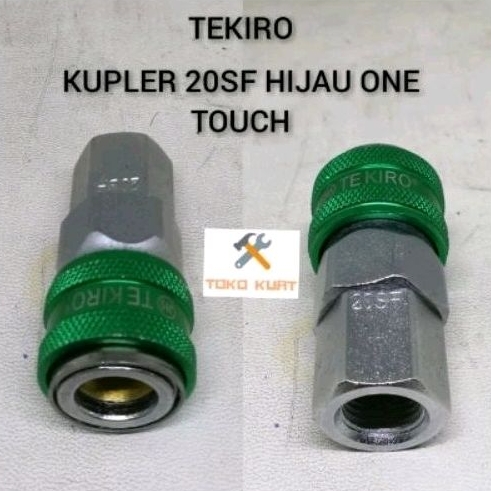 Jual Tekiro Kupler Coupling 20SF SF20 darat dalam 1/4" | Shopee Indonesia