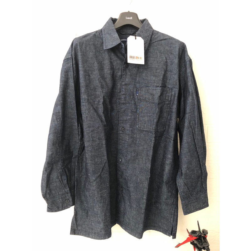 Jual new Levi's original Lmc Workshop Smock Shirt Lmc Yonaguni Moj navy ...