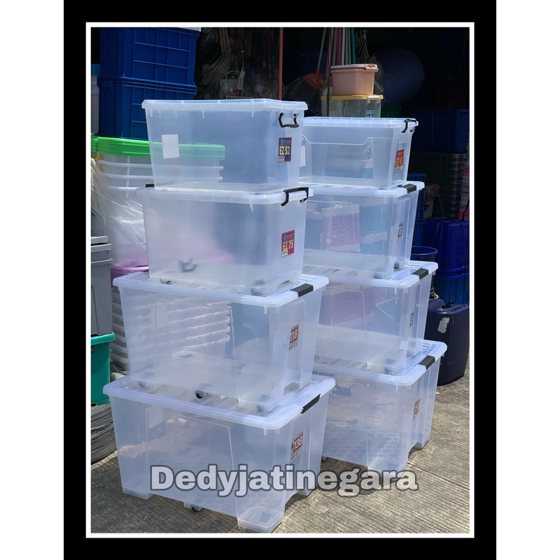 Jual Container Box Kontainer Tempat Peypanan Barang Box Transparan ...