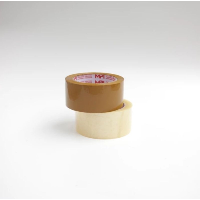 Jual Lakban Bening - Lakban Cokelat MPI 45mm x 100 yard x 45 mikron ...