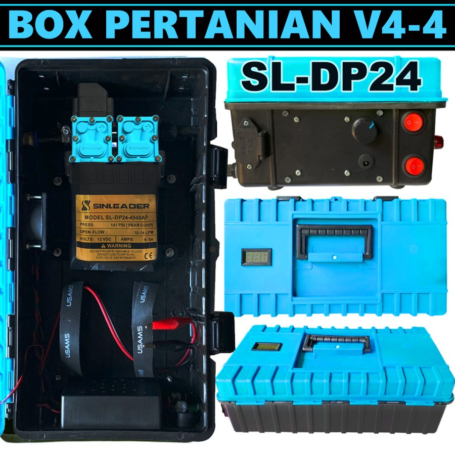 Jual Pompa Box Pertanian Tanpa Gendong Sinleader Dual pump - V4-04 ...